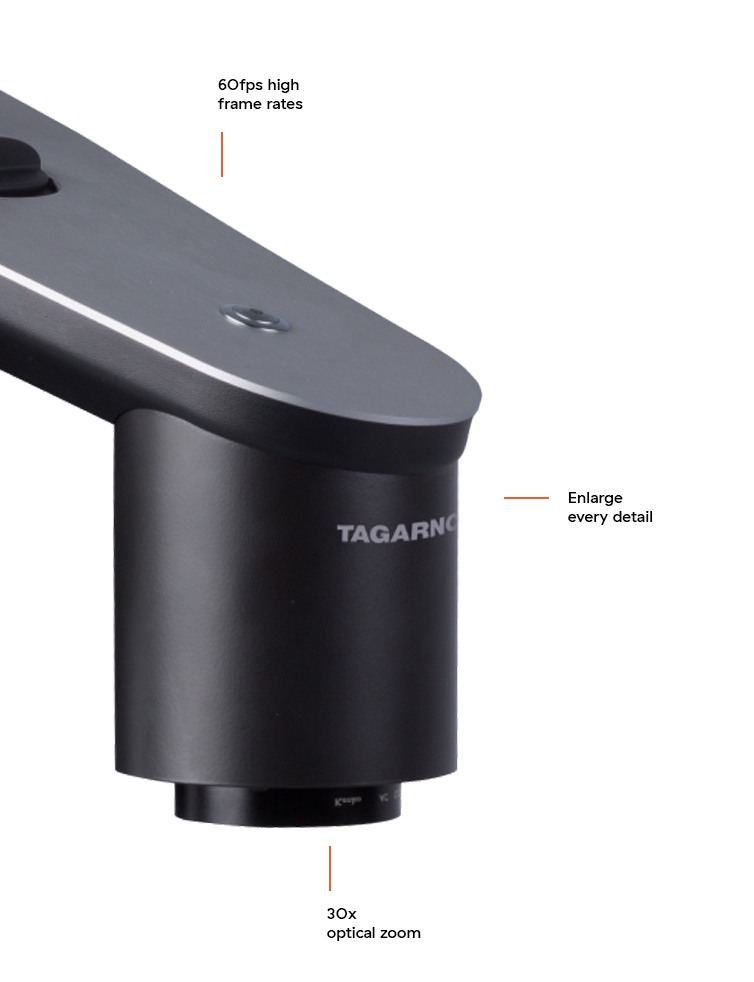 TAGARNO PRESTIGE: 660x magnificiation, 60 fps and more!