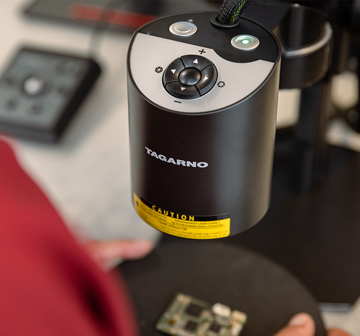 TAGARNO FRONT: The best microscope for high power inspections: