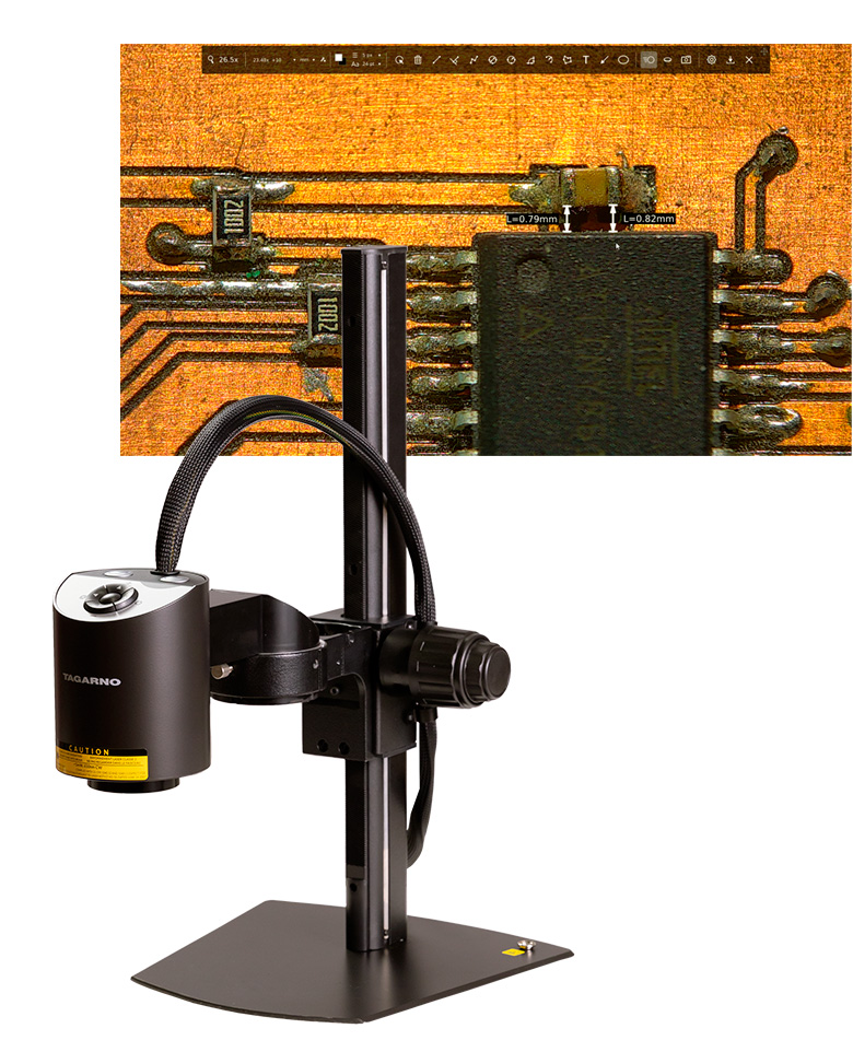 TAGARNO FRONT: The best microscope for high power inspections: